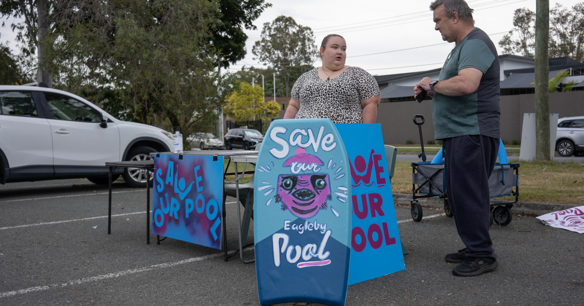 'We Don't Know Why': Confusion Over Closure Of Eagleby Pool | *PS News